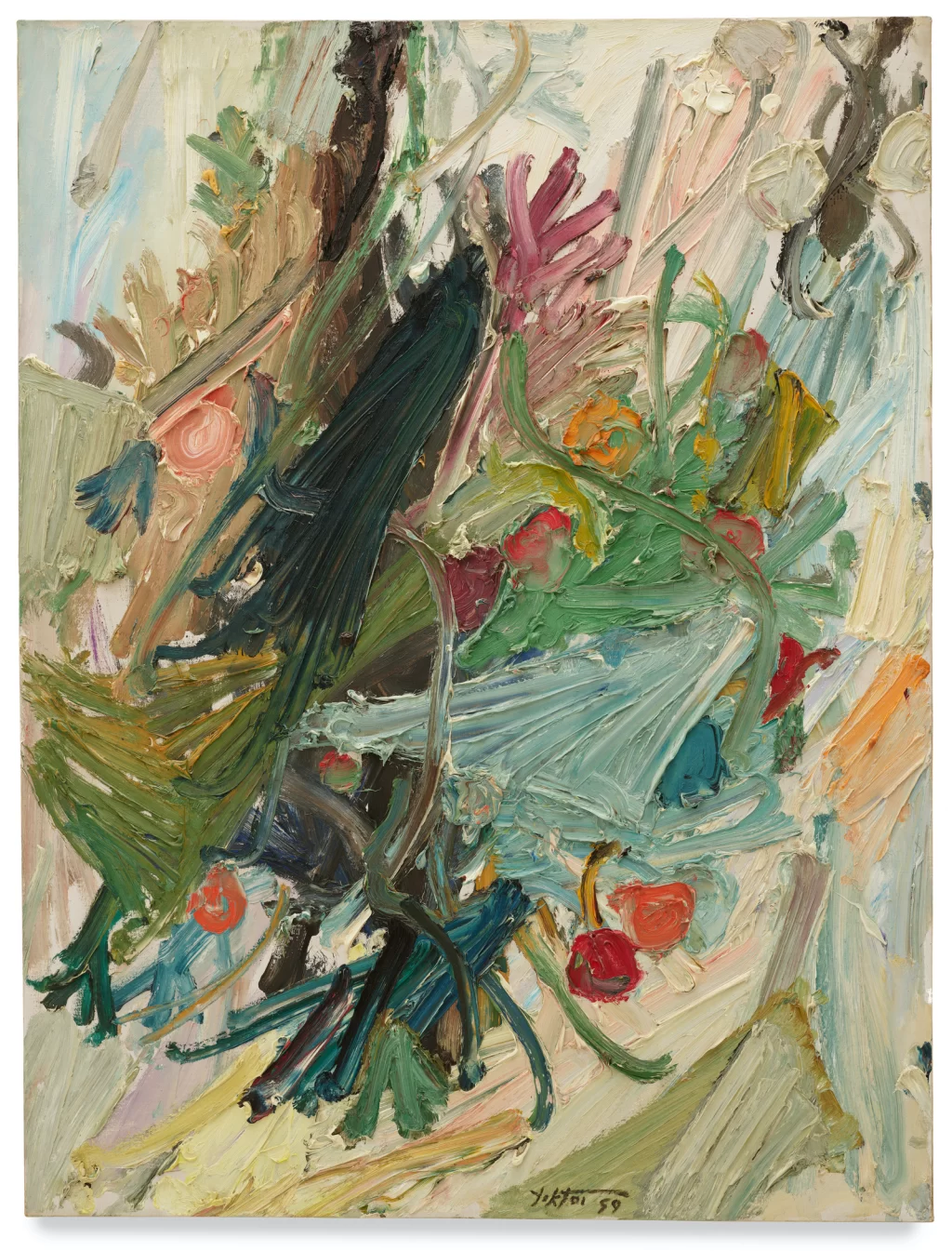 The Iranian Poet Who Became an American Action Painter – The Iran Post